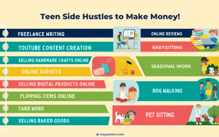 Side Hustles to Make Money for Teens: A Comprehensive Guide